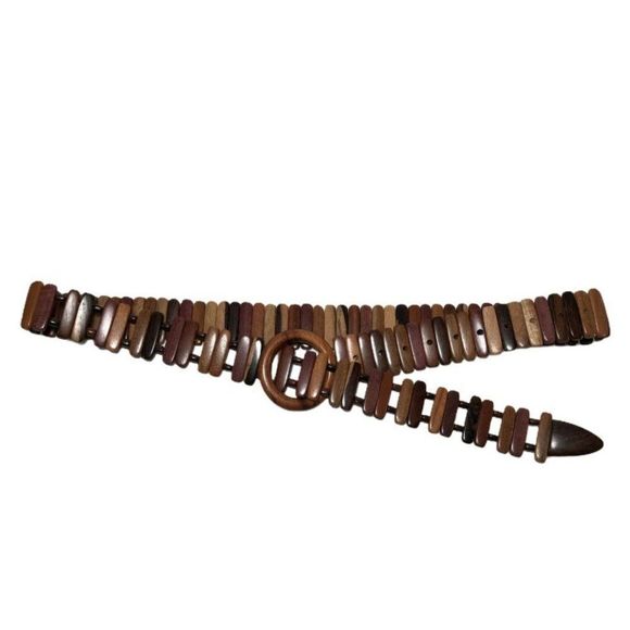 Handmade | Accessories | Wooden Belt Artisanal Wood Buckle New | Poshmark